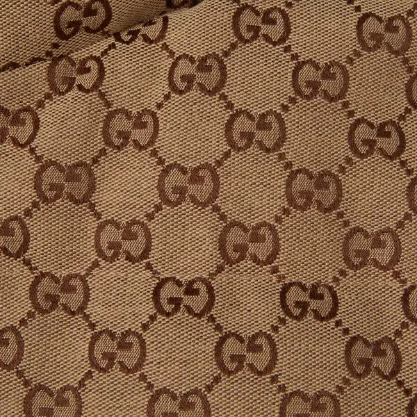 Gucci Gg Monogram Zip-up Bomber Jacket - Camel/ebony