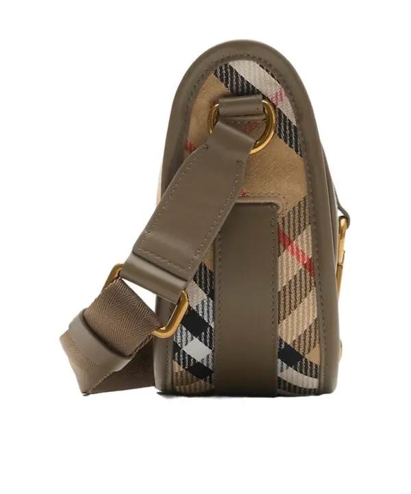 Burberry Mini B Clip Messenger Bag - Beige