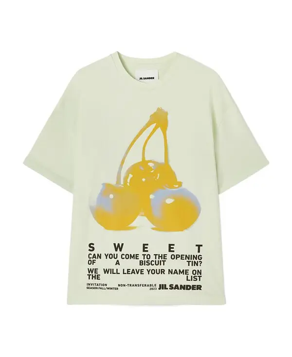 JIL SANDER Oversized Graphic T-shirt