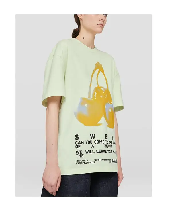 JIL SANDER Oversized Graphic T-shirt