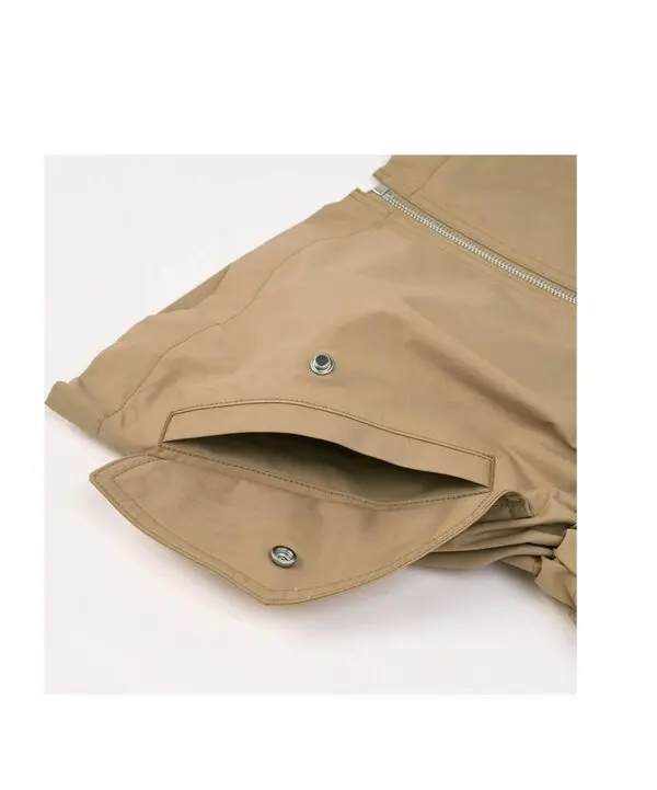 Burberry Long-sleeved Hooded Jacket With Drawstring Waist