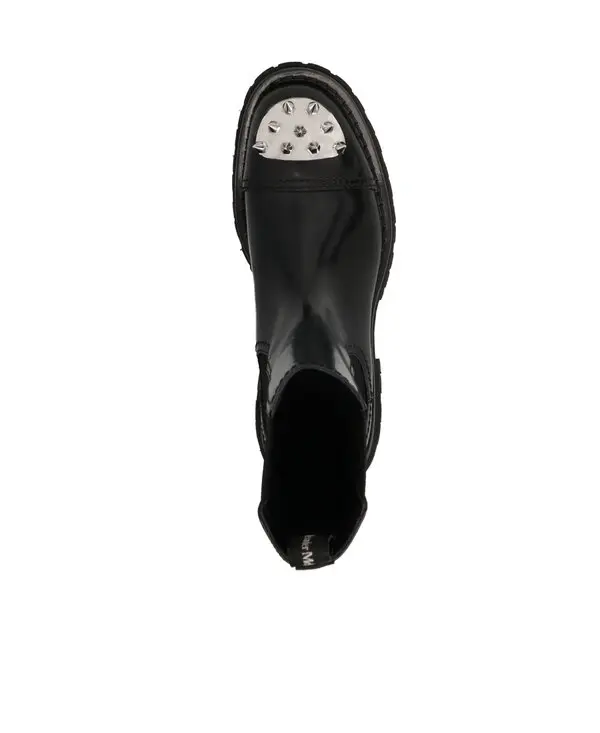 Alexander McQueen Studded Toe Chelsea Boots