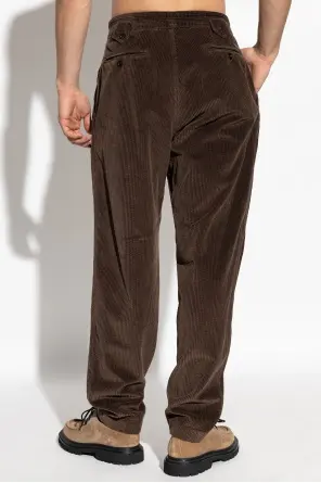 Dolce & Gabbana Pleated Corduroy Trousers