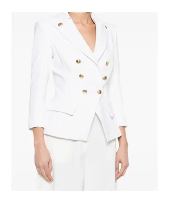 Elisabetta Franchi Structured Double-breasted Blazer