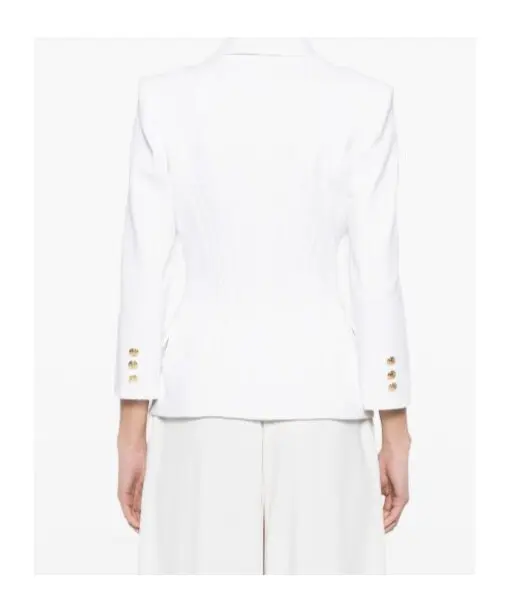 Elisabetta Franchi Structured Double-breasted Blazer