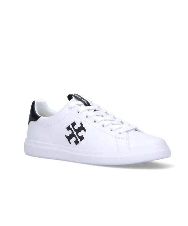 Tory Burch Double T Howell Low-top Sneakers - White