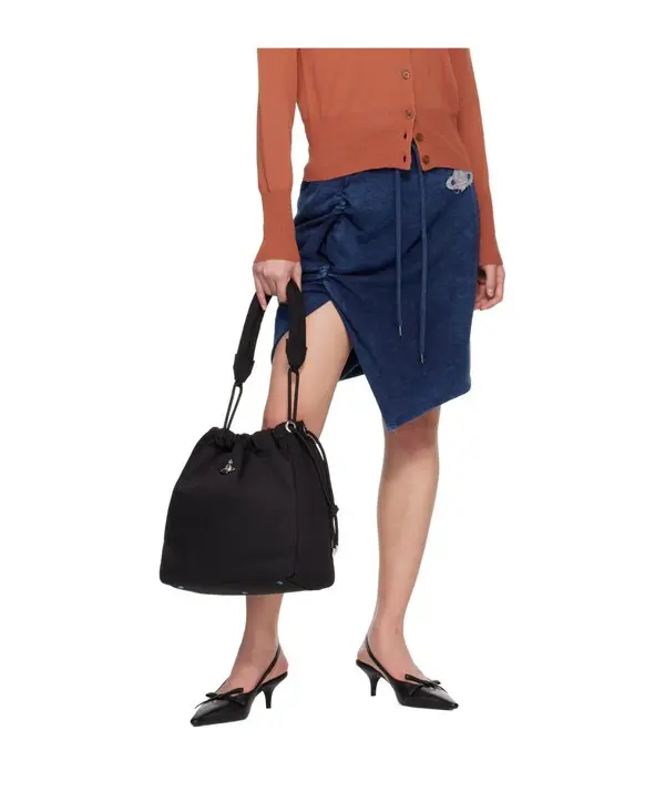VIVIENNE WESTWOOD Drawstring Tote Bag