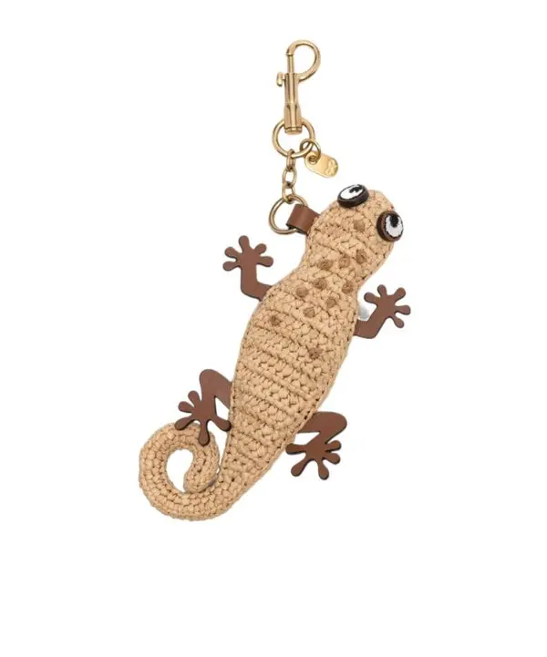ANYA HINDMARCH Animal-shaped Keychains - Nude