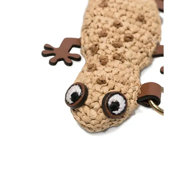 ANYA HINDMARCH Animal-shaped Keychains - Nude