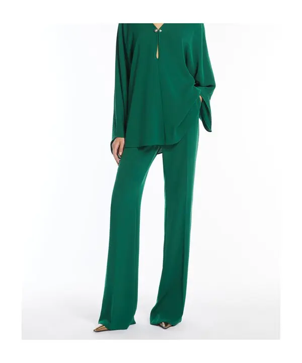 Max Mara Cosmo Pleat Detailed Trousers