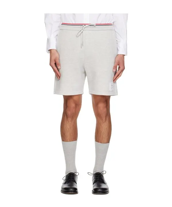 Thom Browne Drawstring Shorts With Signature Striping