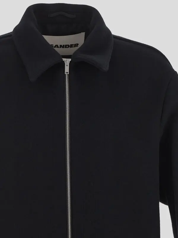 JIL SANDER Raw Edge Felt Jacket