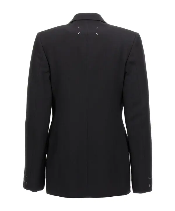 MAISON MARGIELA Double-breasted Blazer - Black