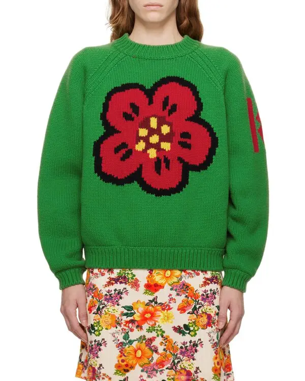 Kenzo Varsity Merino Wool Jumper