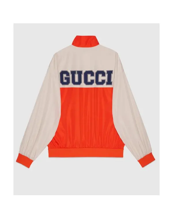 Gucci Color-block Bomber Jacket