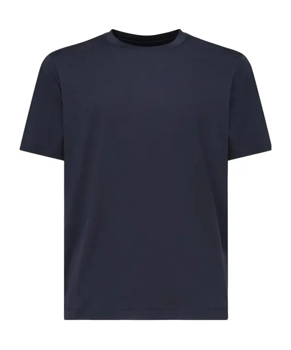 Eleventy Short Sleeved Crewneck T-shirt - Black