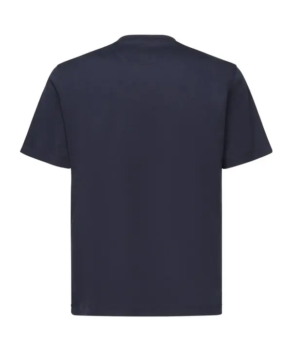 Eleventy Short Sleeved Crewneck T-shirt - Black