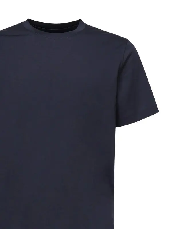 Eleventy Short Sleeved Crewneck T-shirt - Black