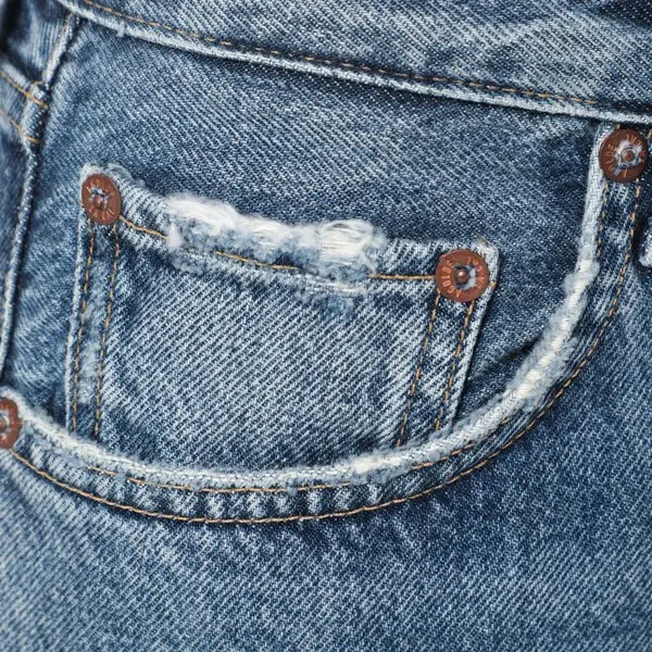 AGOLDE Valen Frayed Straight Leg Jeans