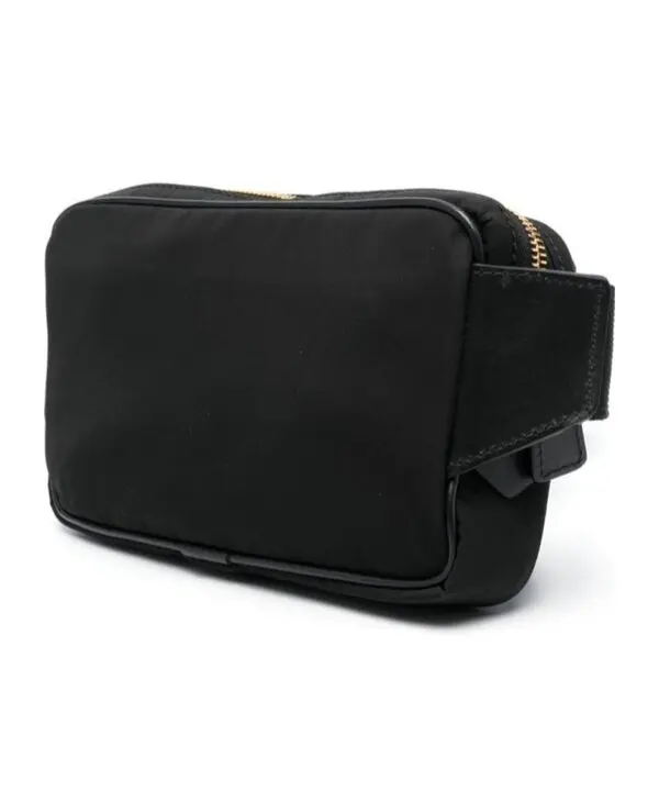 TOM FORD Logo Patch Leather Belt Bag