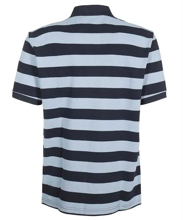 Moose Knuckles Striped Polo Shirt