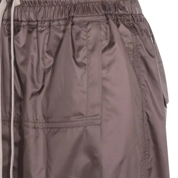 Moncler Drawstring Shorts With Embroidered Logo
