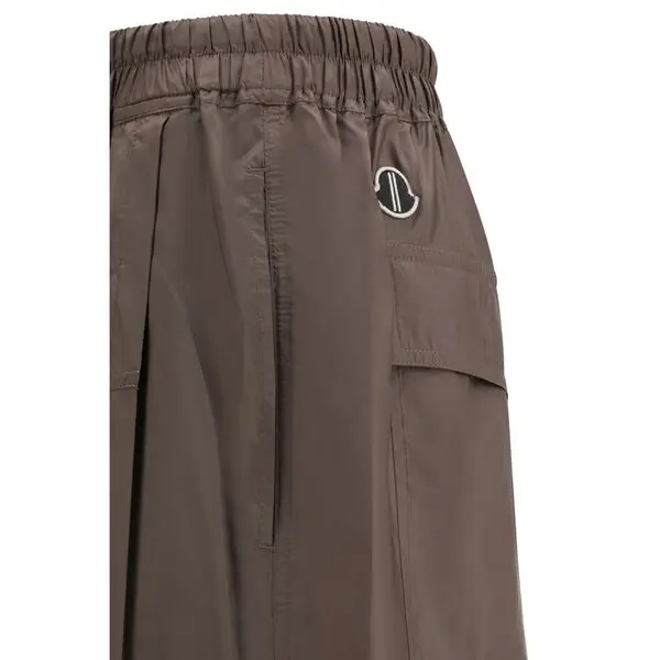 Moncler Drawstring Shorts With Embroidered Logo
