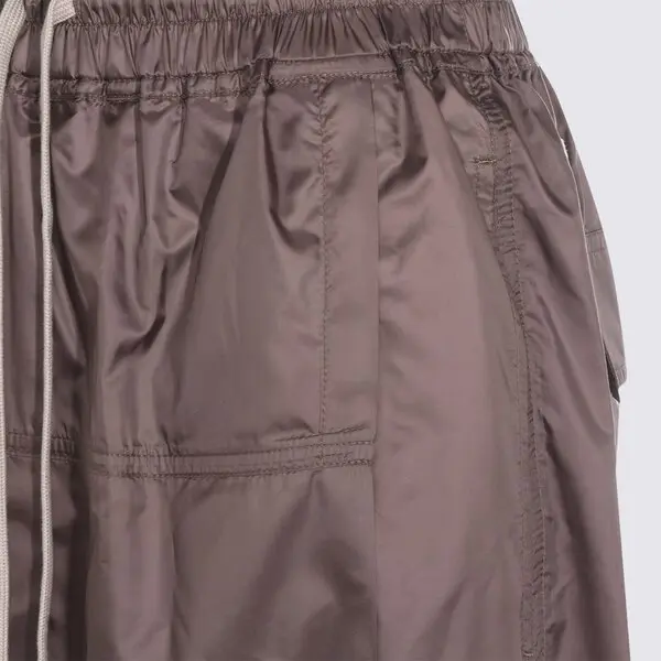 Moncler Drawstring Shorts With Embroidered Logo