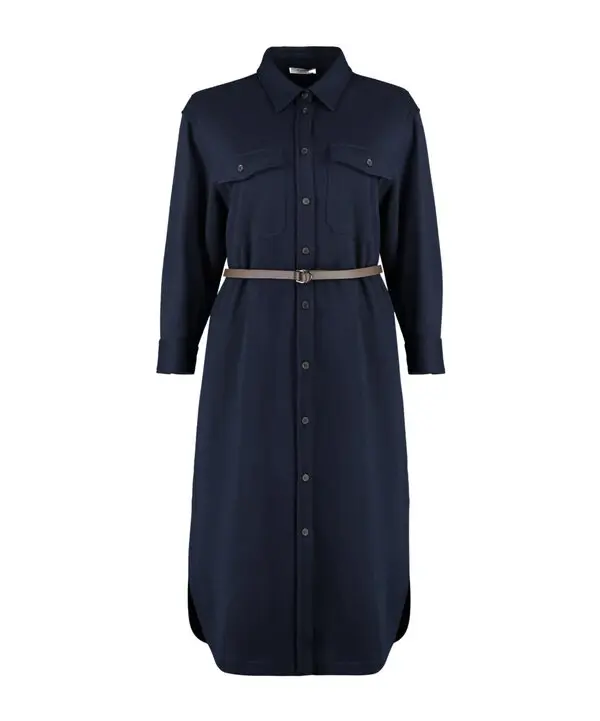 Peserico Cinched Shirtdress