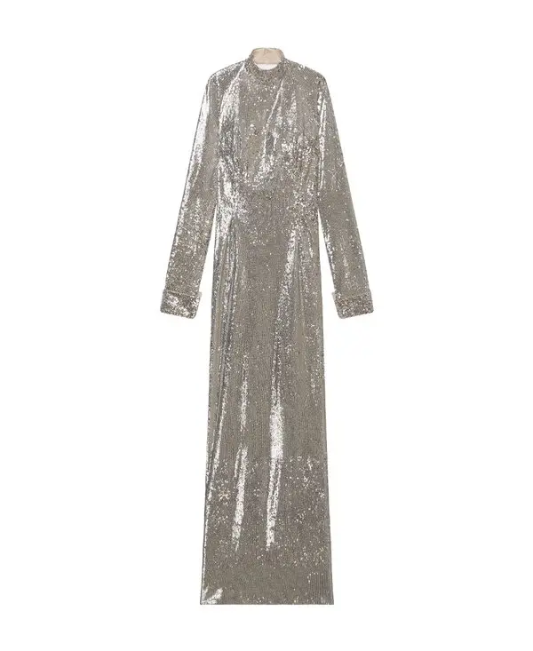 Givenchy Open-back Sequin Gown