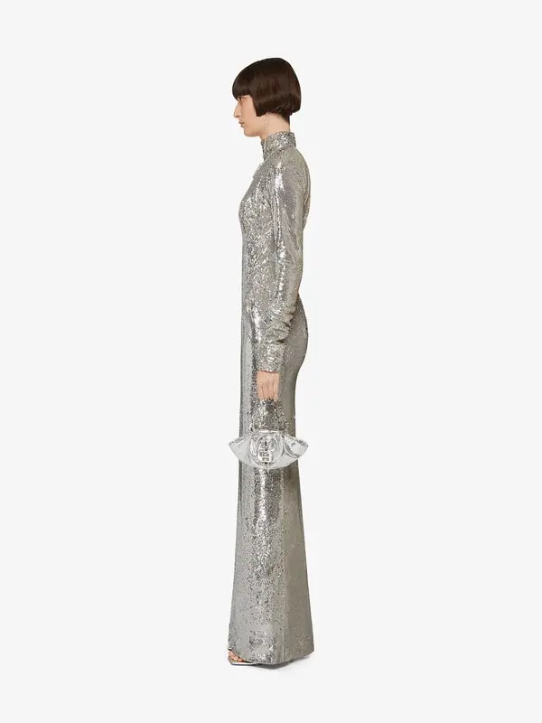 Givenchy Open-back Sequin Gown