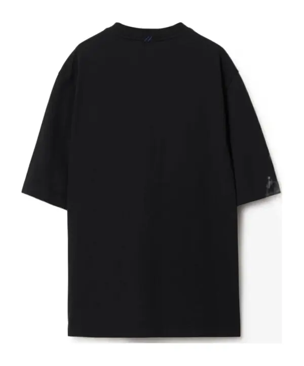 Burberry Equestrian Knight-patch Crewneck T-shirt - Black