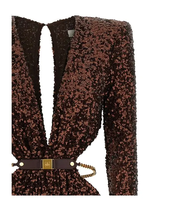 Elisabetta Franchi Sequined Gown