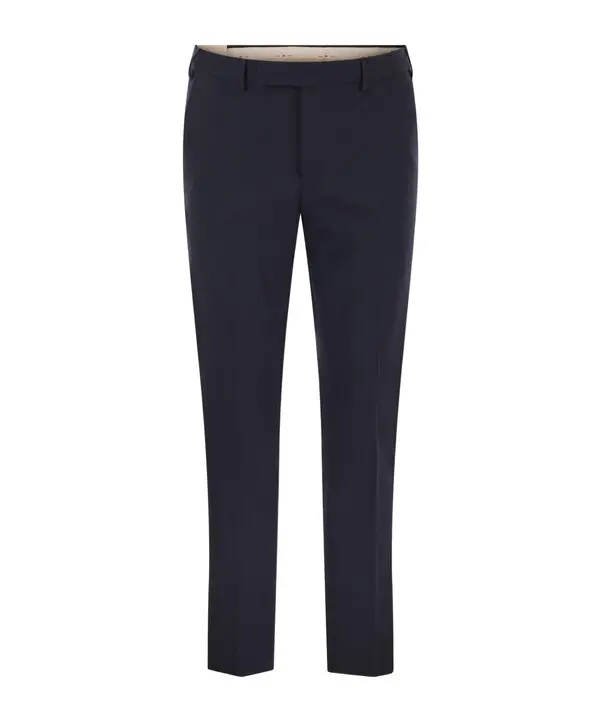 PT TORINO Dieci Stretch Trousers - Black