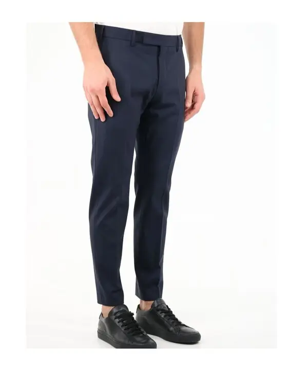PT TORINO Dieci Stretch Trousers - Black
