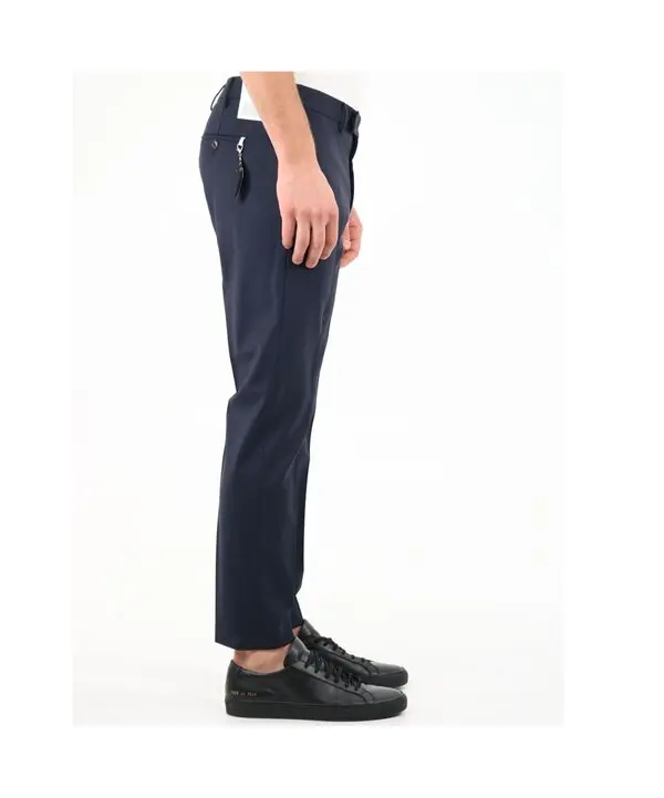 PT TORINO Dieci Stretch Trousers - Black