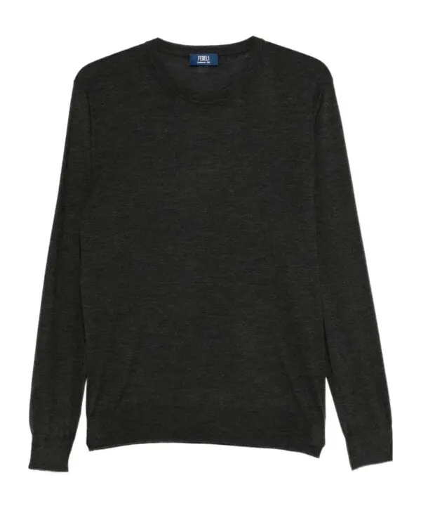 Fedeli Round-neck Long-sleeve T-shirt