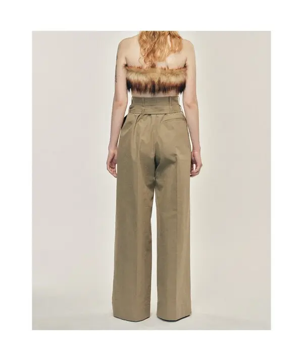 Simone Rocha Belted Wide-leg Trousers