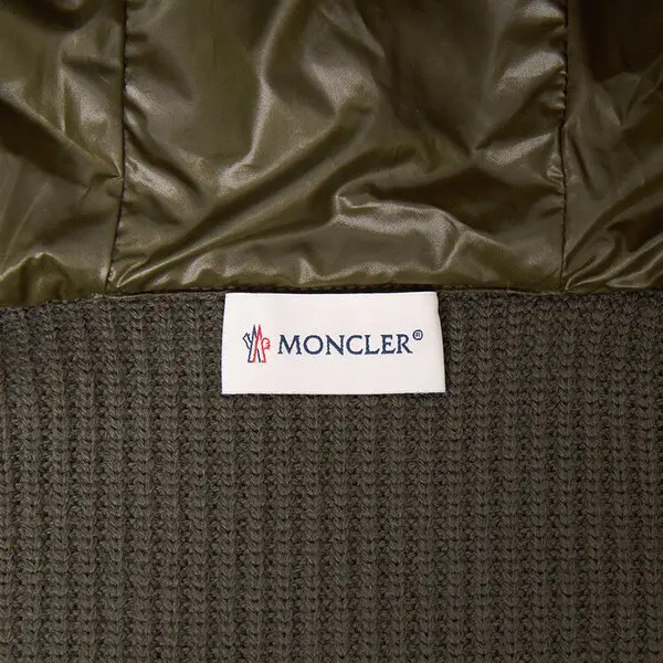 Moncler Quilted Down Zip Hooded Jacket