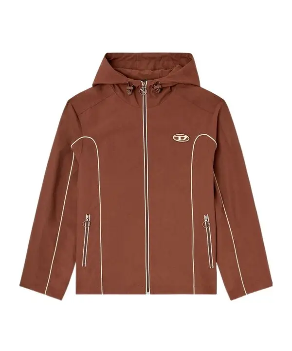 DIESEL® J-hives Logo-appliqué Hooded Jacket