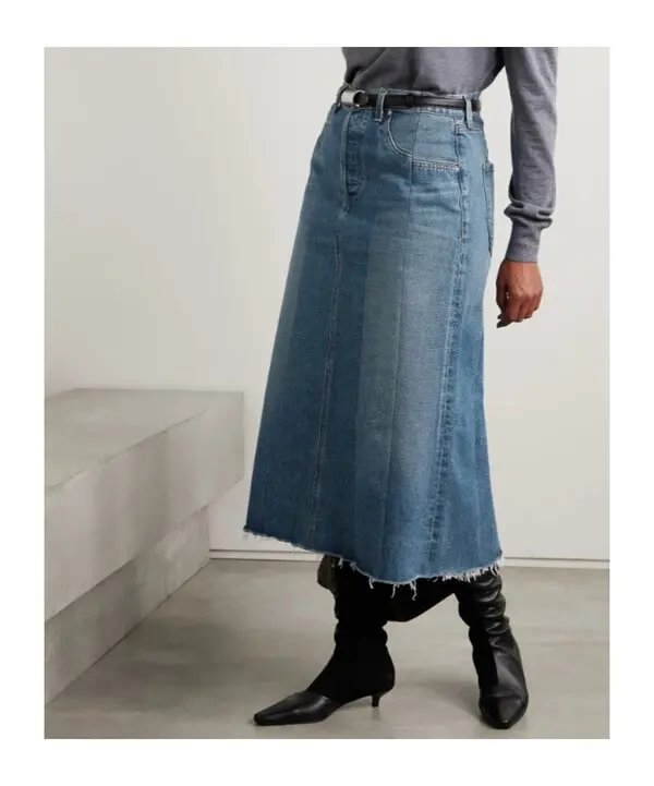 Citizens Of Humanity Denim Midi Skirt