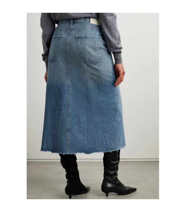 Citizens Of Humanity Denim Midi Skirt