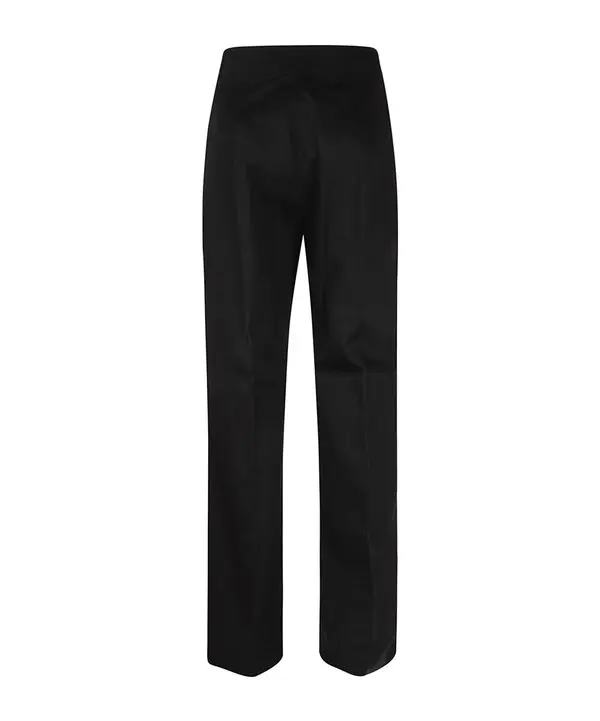 PATOU Wide-leg Tailored Trousers - Black