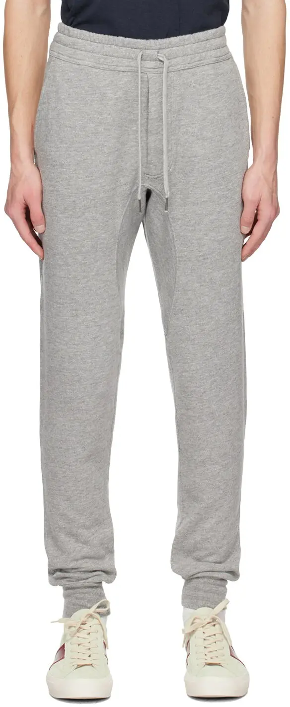TOM FORD Drawstring-fastening Track Pants - Grey