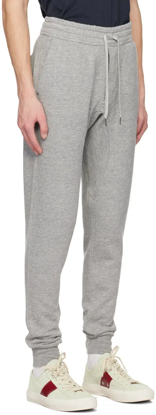 TOM FORD Drawstring-fastening Track Pants - Grey