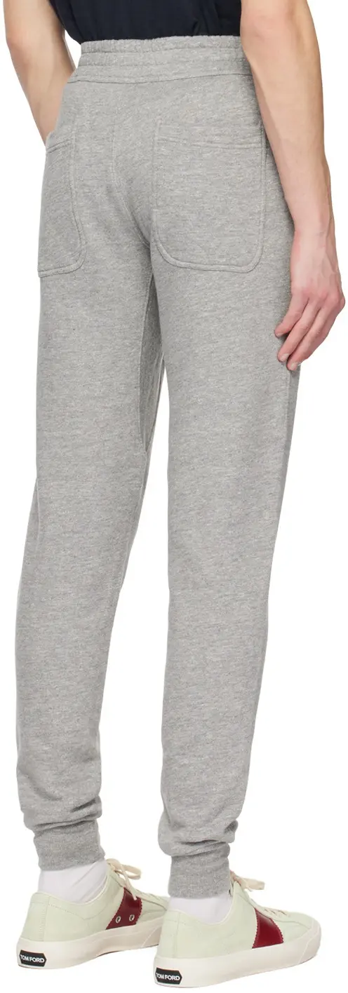 TOM FORD Drawstring-fastening Track Pants - Grey