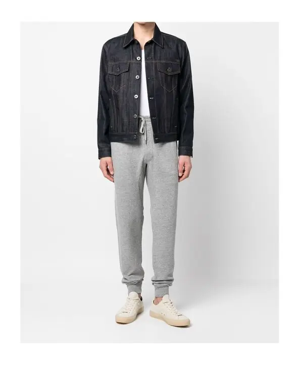 TOM FORD Drawstring-fastening Track Pants - Grey
