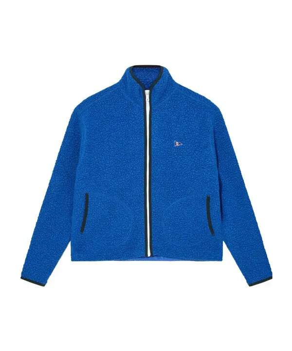 DRAKE'S LONDON Long Sleeve Fleece Casual Jacket