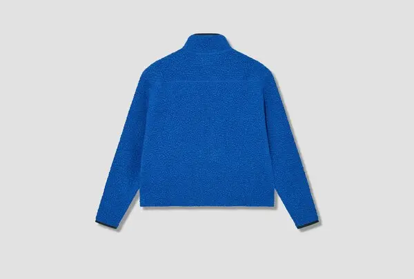 DRAKE'S LONDON Long Sleeve Fleece Casual Jacket