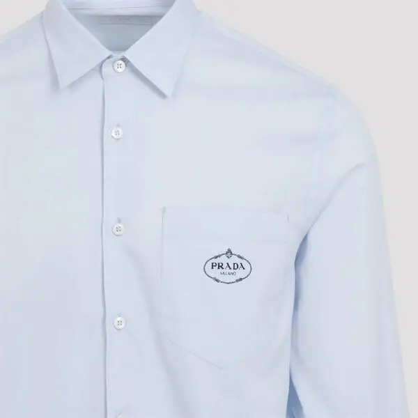 Prada Long-sleeved Button-up Shirt